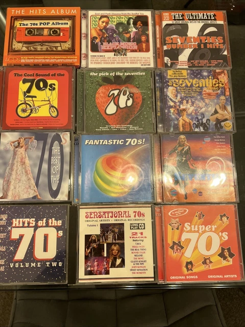COLLECTION OF 70S Seventies Compilation CD Albums - 21 CDs £25.00 ...