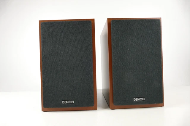 DENON SC-M39 60/120 Watt Boxen Bassreflex 2 Weg Kirsche Q-1982 EUR 69 ...