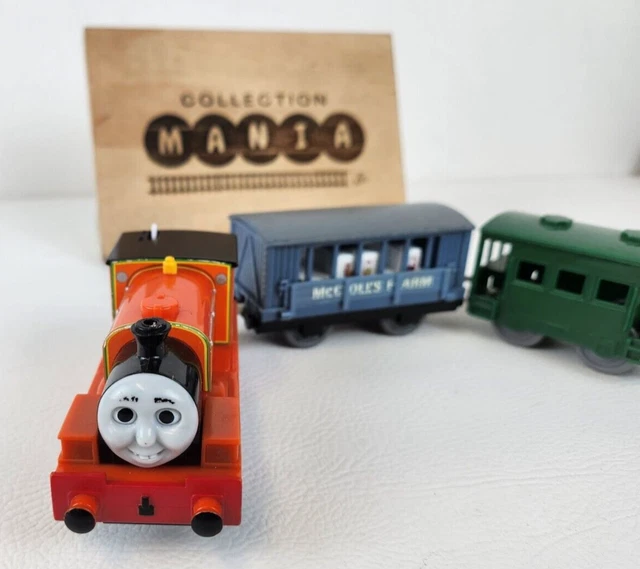 THOMAS & FRIENDS Mattel trackmaster Billy train with 2 carriages £37.86 ...