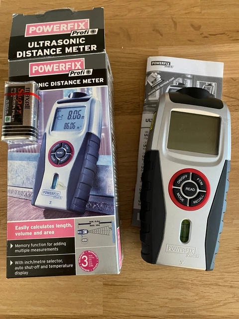 POWERFIX ULTRASONIC DISTANCE meter NEW AND BOXED £8.00 - PicClick UK