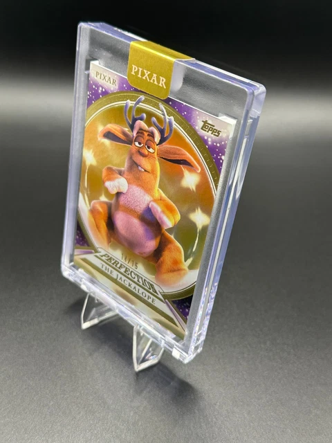 2025 TOPPS PIXAR Gold Perfection The Jackalope /15 Boundin' Pixar Short ...