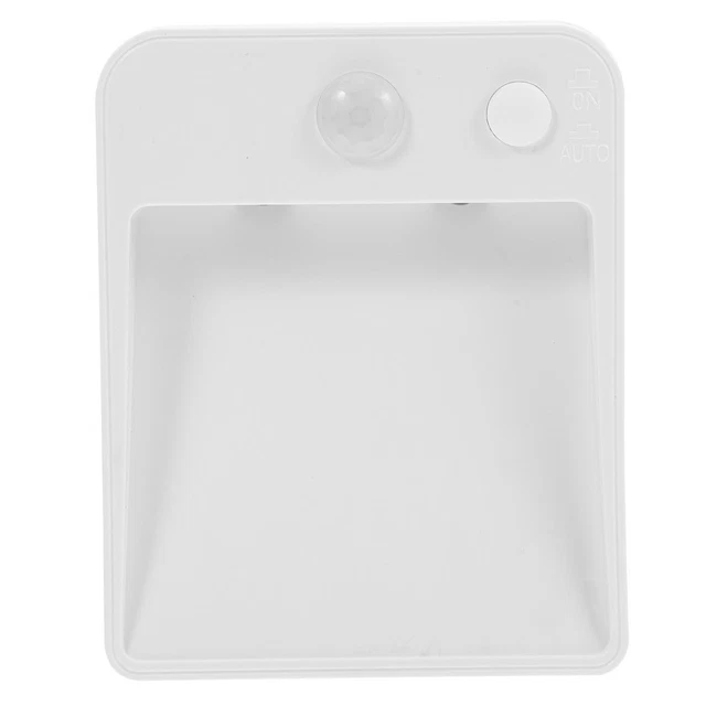 SQUARE SHAPED MOTION-SENSING Cordless Battery Powered LED Night Light ...