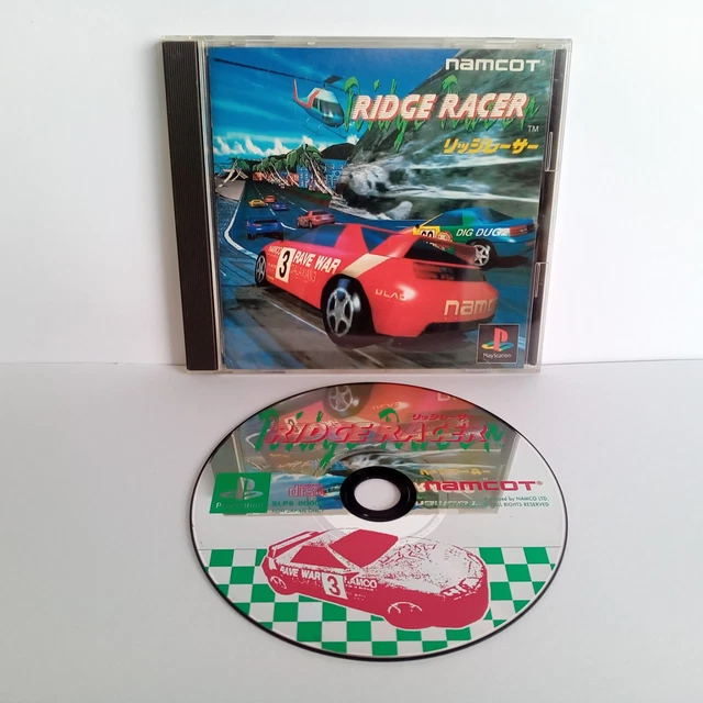 RIDGE RACER PS1 PlayStation 1 Racing Authentic Japan Import CIB ...