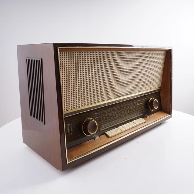 RHYTHMUS S 1264 Nußbaum mittel poliert 1961-1963 Telefunken Deutschland (TFK) EUR 20,50 ...