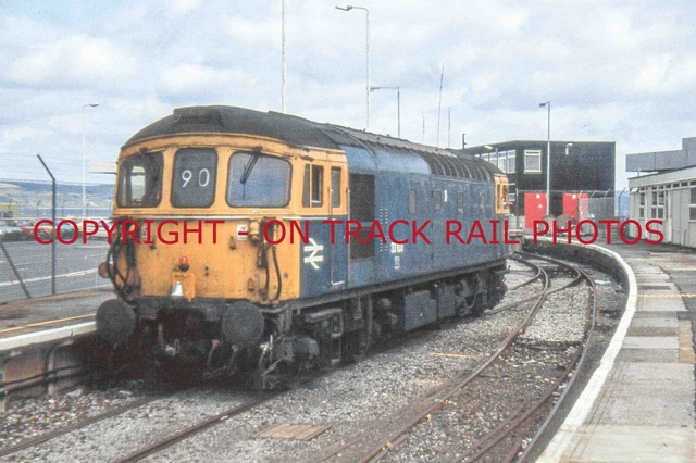 UK RAILWAY PHOTOGRAPH Of Class 33 33103. Rm33-600 £1.70 - PicClick UK