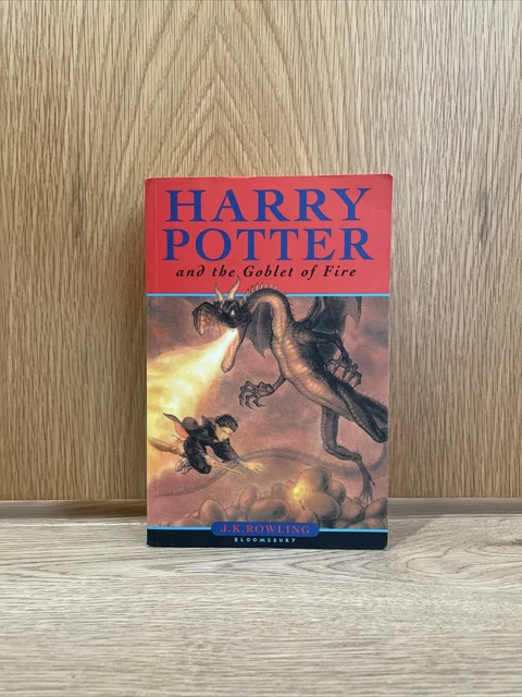 HARRY POTTER AND the Goblet of Fire First Edition Paperback 2000 £14.95 ...