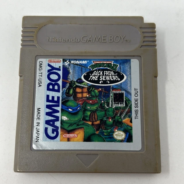 TEENAGE MUTANT NINJA Turtles (TMNT) 2 Back From the Sewers pour Game ...