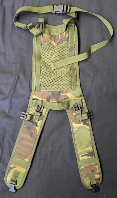 BRITISH MILITARY WOODLAND DPM PLCE Day Pack Bergen Side Pocket Rucksack ...