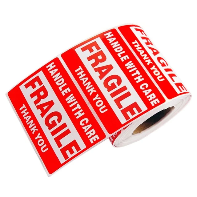 FRAGILE PACKAGE STICKER Labels Stickers Shipping for $36.25 - PicClick AU