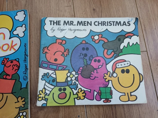 VINTAGE MR MEN Books - Storybook & The Mr Men Christmas £7.50 - PicClick UK