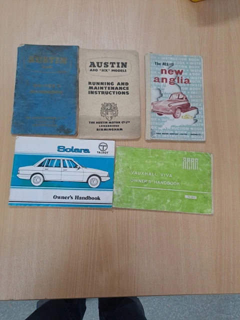 VINTAGE OWNERS HANDBOOK Instruction Manual Talbot, Austin A90, A40 ...