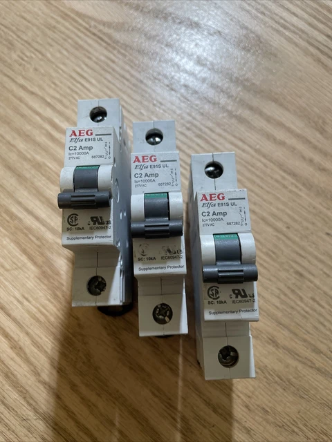 MENGE 3 AEG ELFA UNTERBRECHUNGSSCHALTER C2 E91S EUR 100,28 - PicClick DE