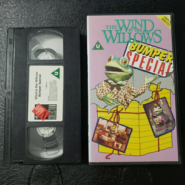 VINTAGE 1990 WALT Disney The Wind in the Willows VHS Bumper Special ...