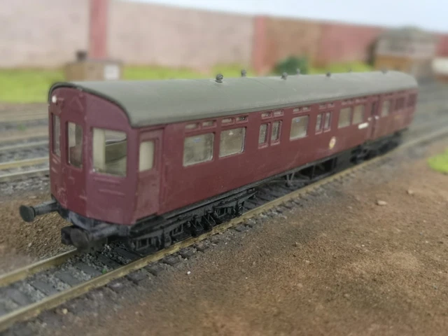 AIRFIX GMR (GREAT Model Railways) 54256 GWR Auto-Trailer W187W in BR ...