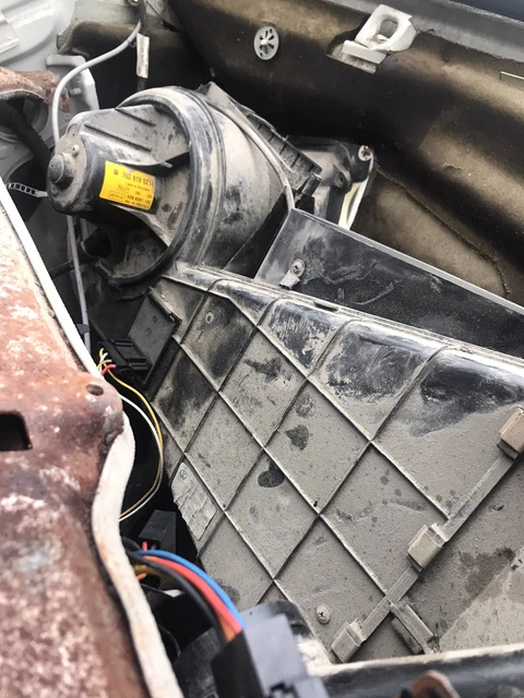 VOLKSWAGEN TRANSPORTER T4 Heater Matrix Fan Complete Unit Vw £49.50 ...
