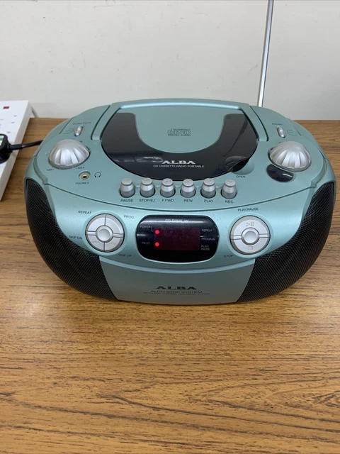 ALBA PORTABLE CD Stereo Radio Cassette Recorder CX570 £20.00 - PicClick UK