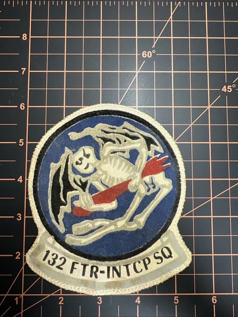 USAF 132ND FIGHTER Interceptor Squadron Patch Original Used $3.25 ...
