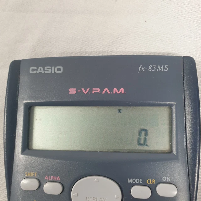 CASIO FX-83MS SCIENTIFIC Calculator Fully Tested & Working £9.99 ...