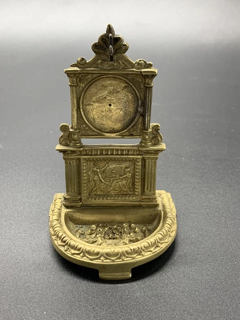 ANCIEN PORTE MONTRE Gousset En Bronze Laiton Vintage Watch Case EUR 49 ...