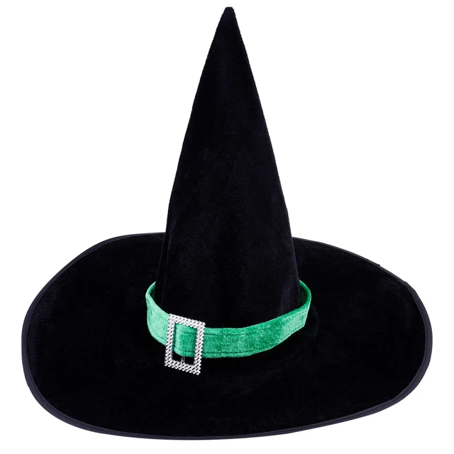 WITCH HAT COSTUME Hats Halloween Creative Caps Cosplay Wizard £7.99 ...
