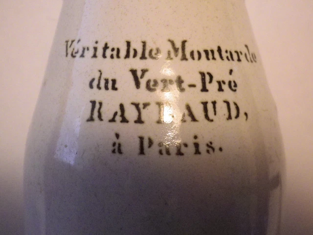 ANCIEN POT MOUTARDE moutardier raybaud EUR 15,00 - PicClick FR