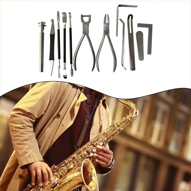 COMPLETE SAXOPHONE REPAIR Kit for Luthier and Woodwind Instrument ...