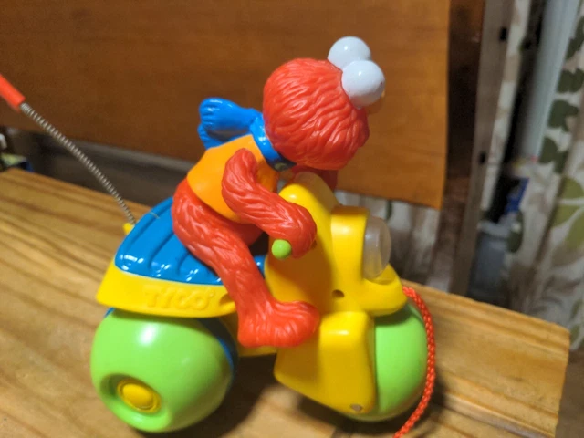 TRICICLO TRIKE SESAME Street Elmo Pull Along Trike TYCO EUR 23,40 ...