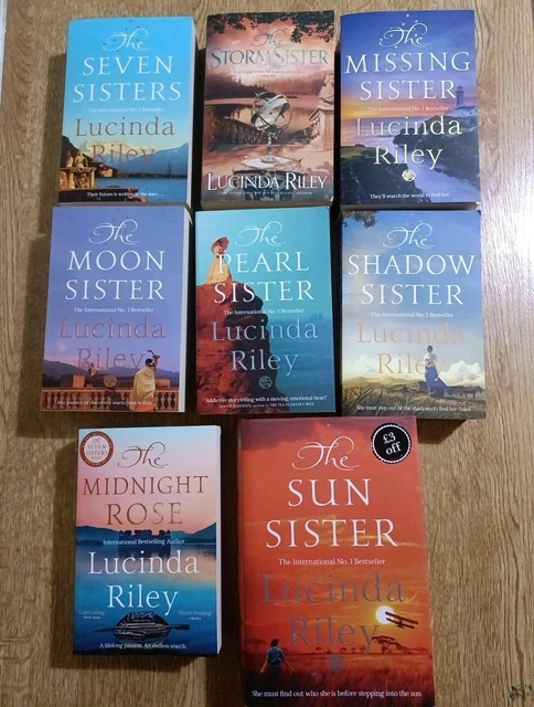 THE SEVEN SISTERS Series 7 Books Collection Set By Lucinda Riley ...
