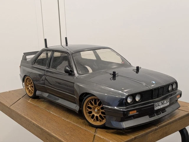 JUNK TAMIYA BMW E30 M3 TT01 RC Car Body Châssis inutilisé EN L'ÉTAT ...