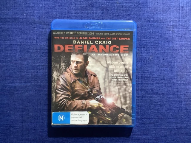 DEFIANCE (BLU-RAY, 2008) Daniel Craig - Like New Region B £6.50 ...