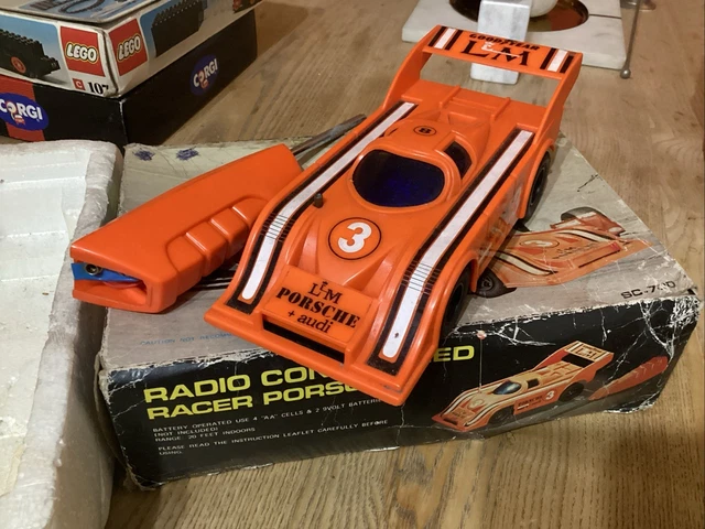 VINTAGE 1980S TANDY Radio Controlled Racer Porsche - Faulty £16.14 ...