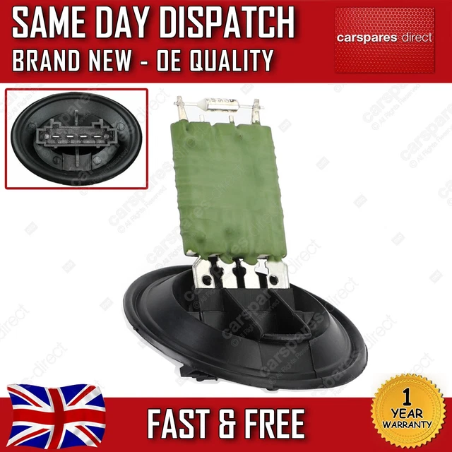 AUDI A1 / A2 2000-2015 Heater Blower Motor Fan Resistor £9.95 - PicClick UK