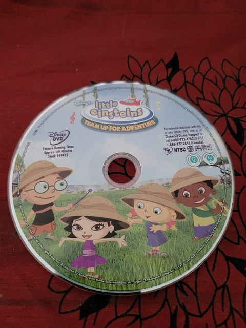 LITTLE EINSTEINS TEAM Up For Adventure DVD MOVIE DISNEY ANIMATED ...