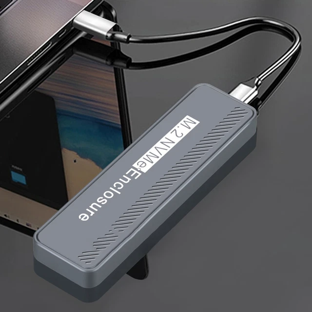 FOR 2242 EXTERNAL NVME Enclosure 20Gbps Nvme Enclosure USB C 3.2 ...