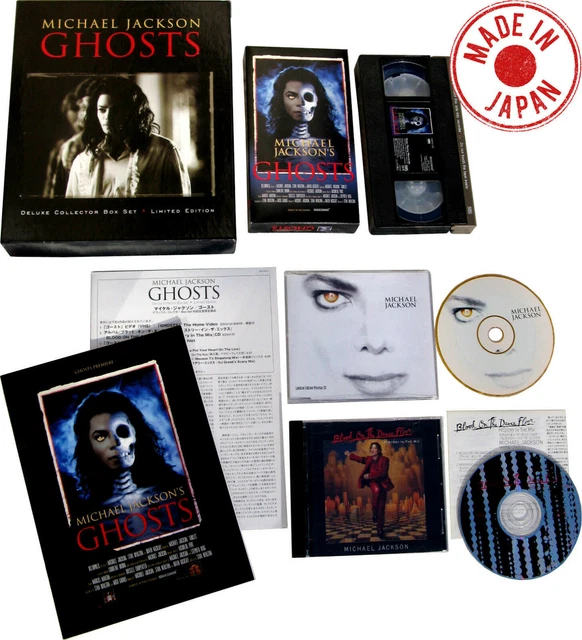 MICHAEL JACKSON COFFRET GHOSTS Box Set Lot VHS Program CD Video Tape JAPAN 1997 EUR 79,99 ...