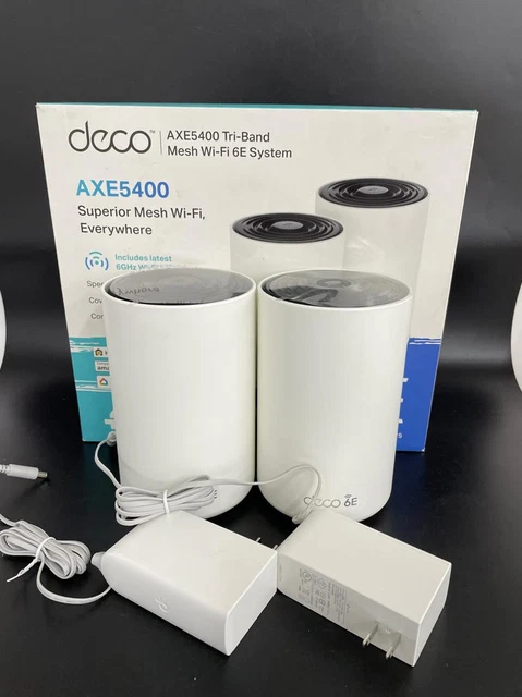 TP-LINK DECO XE75 AXE5400 Tri-Band WiFi Router and Extender 2-Pack $162 ...