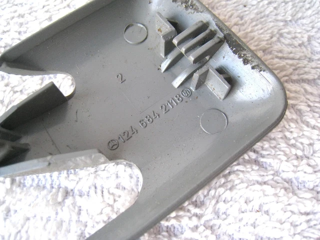 MERCEDES W124/W201 FRONT Seat Rail Screw Trim Cover Cap (A1246842118 ...