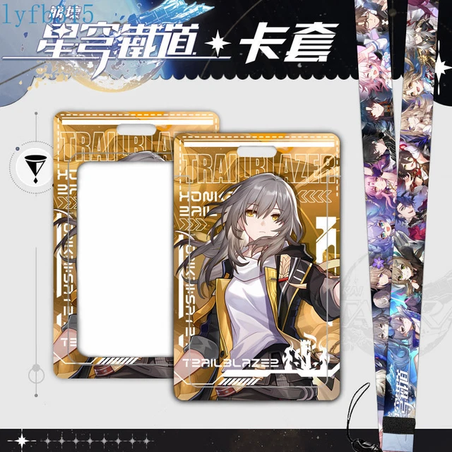STELLE HONKAI: STAR Rail Anime Student Card Lanyard Card Cover Pendant ...