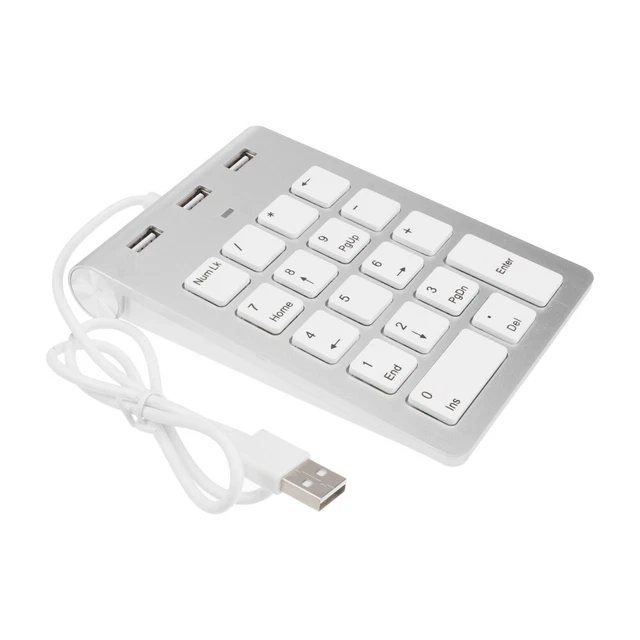 10 KEY USB Keypad 10 Key Pad External Number Pad Laptop £18.69 ...