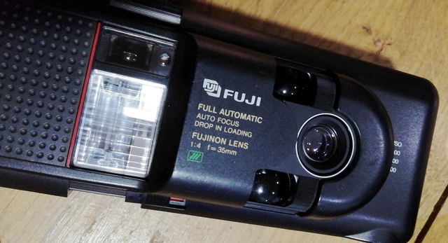 APPAREIL PHOTO VINTAGE COMPACT, FUJI DL-50 Full Automatic Auto Focus ...