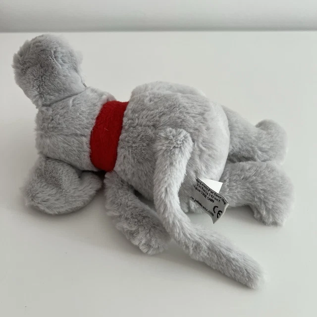 JOHN LEWIS X Jellycat Grey Mouse Rat Whisker Plush Soft Toy Comforter ...