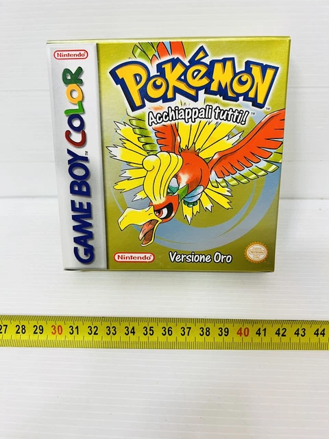 GAMEBOY COLOR PREMIERE Pokemon Versione Oro Nintendo New Conditions ...