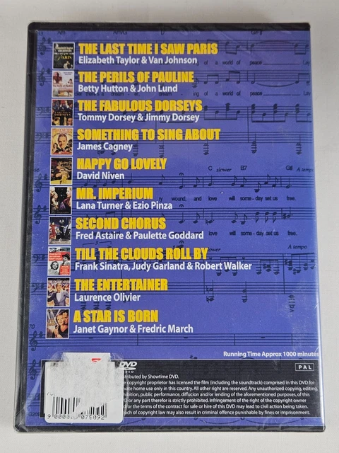 10 MOVIES BIG Musicals DVD (New & Sealed) Region 4 £24.21 - PicClick UK