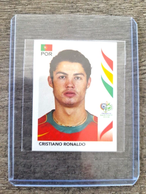 STICKERS CHRISTIANO RONALDO Panini Fifa World Cup Germany 2006 EUR 50 ...