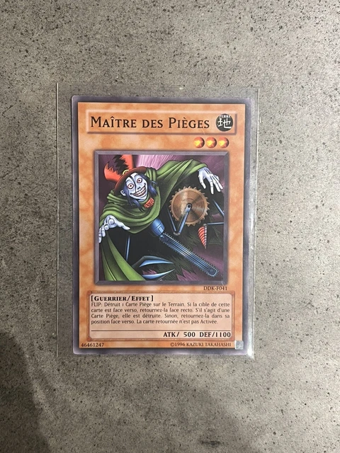 CARTE CARD YU-GI-OH Konami 1996 Edition Maître Des Pièges DDK-F041 Near Mint Fr EUR 3,00 ...