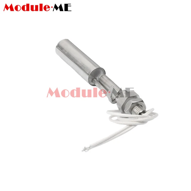 STAINLESS STEEL FLOAT Switch Liquid Level Sensor Controller 110V 220V ...