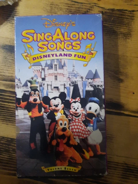 Disney S Sing Along Songs Disneyland Fun Vhs Eur 4 54 Picclick It