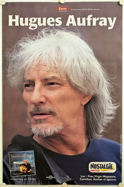 AFFICHE HUGUES AUFRAY Chacun sa mer 1999 photo Alain MAROUANI - 79x119 ...