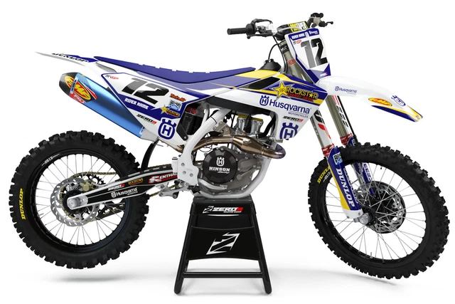 CUSTOM MX GRAPHICS : HUSQVARNA Motocross Graphics TC 50 TC 65 2017-21 ...