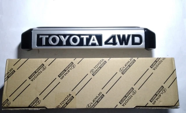 GENUINE TOYOTA LAND Cruiser 70 Series Rear License Plate Lamp Cover ...